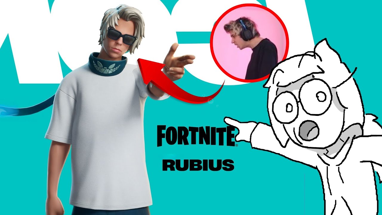 EL TORNEO DE LA SKIN DE RUBIUS EN FORTNITE - YouTube