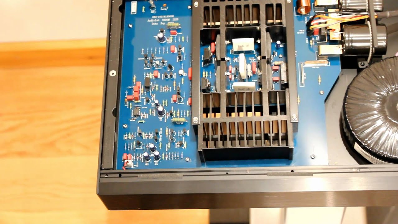 Audiolab 8200M Review by AV LAND UK - YouTube