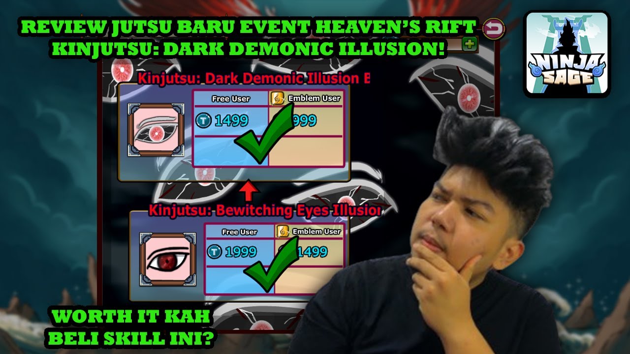 REVIEW JUTSU BARU EVENT HEAVEN'S RIFT! KINJUTSU: DARK DEMONIC ILLUSION ...