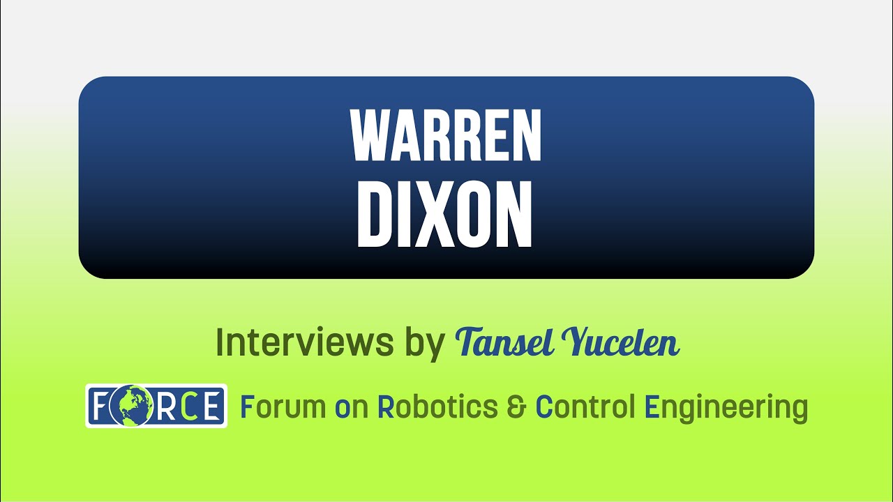 Warren Dixon, UF (FoRCE Interviews) - YouTube