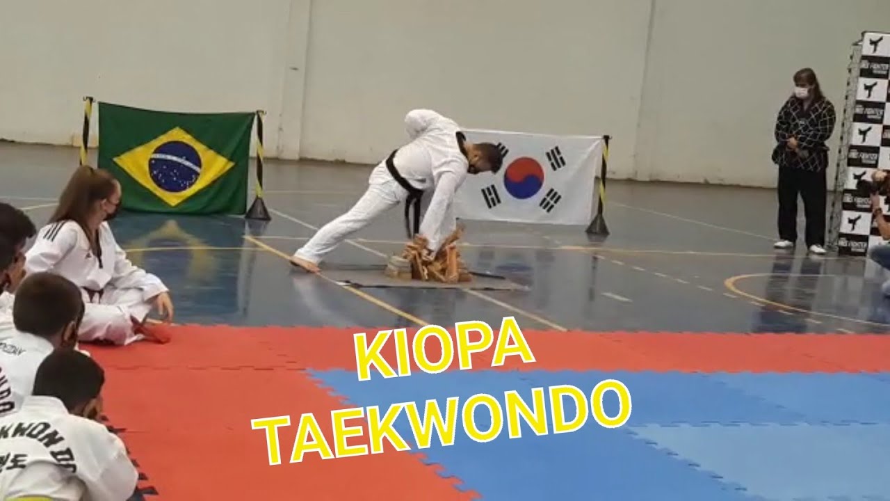 KIOPA (QUEBRAMENTO) TAEKWONDO EXAME 2°DAN - YouTube