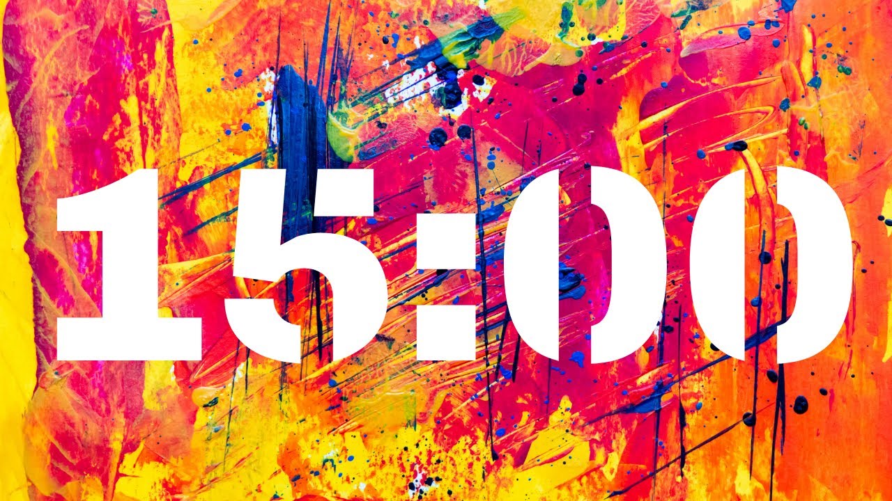 15 Minute Timer With Music | Timer 15 Min | 15 Minute Countdown Timer ...