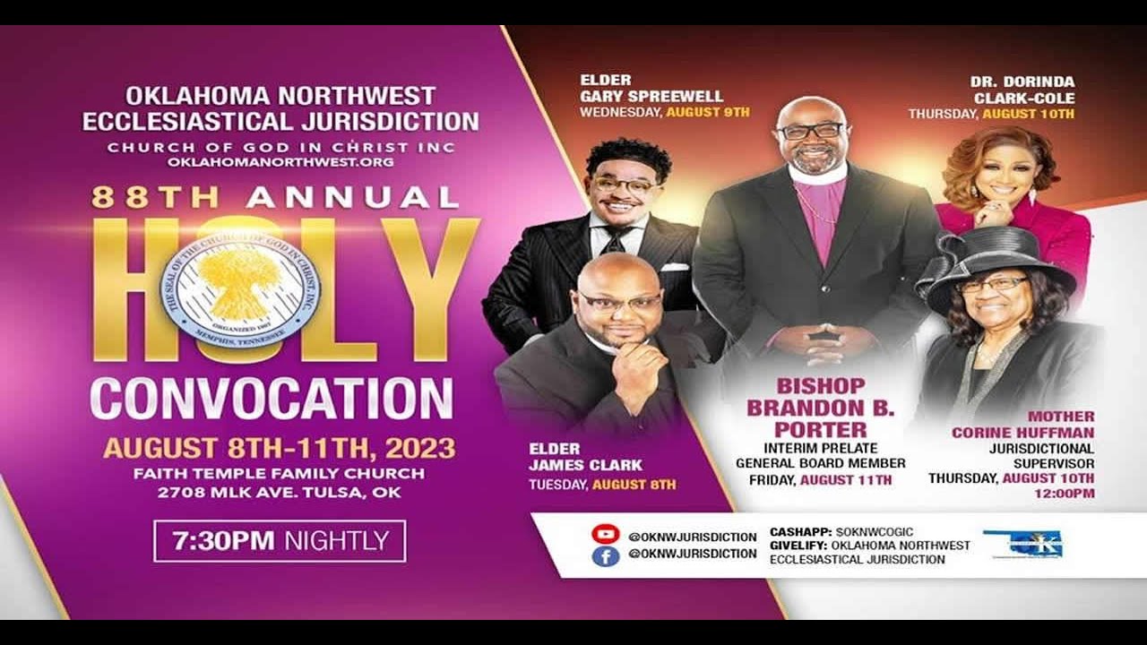 OKNW HOLY CONVOCATION - YouTube
