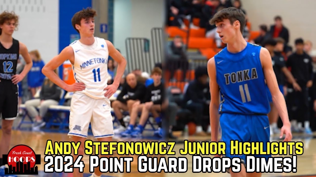 Andy Stefonowicz Junior Season Highlights! Best Passer In Minnesota ...