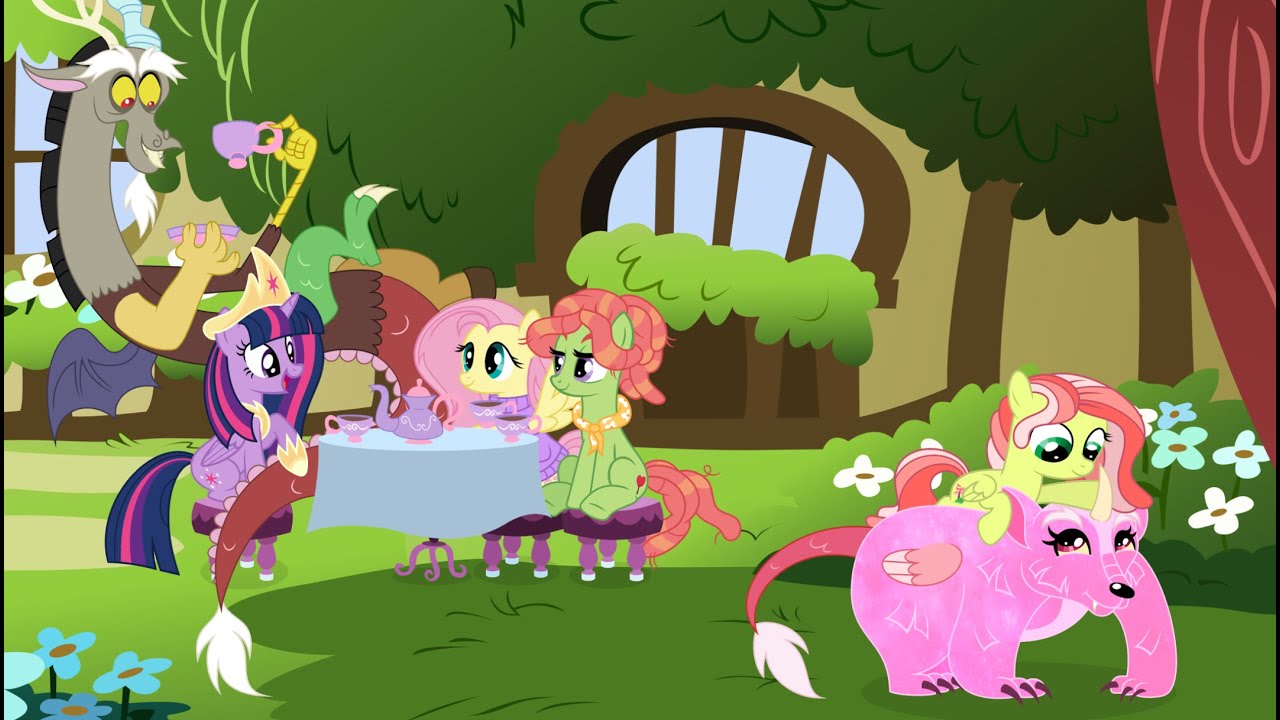 MLP [Next Gen] Tea party with friends ( SpeedPaint ) - YouTube