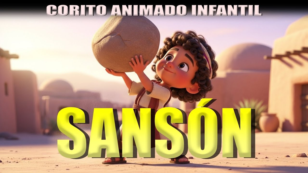 La historia de Sansón - Animación para niños - Coro Cristiano Infantil ...