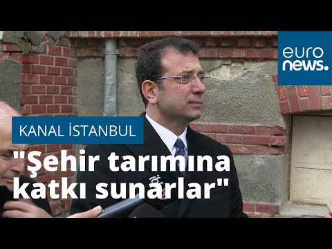 Video | İmamoğlu: Kanal İstanbul'dan arazi alanlar inşallah şehir tarımına katkı sunarlar