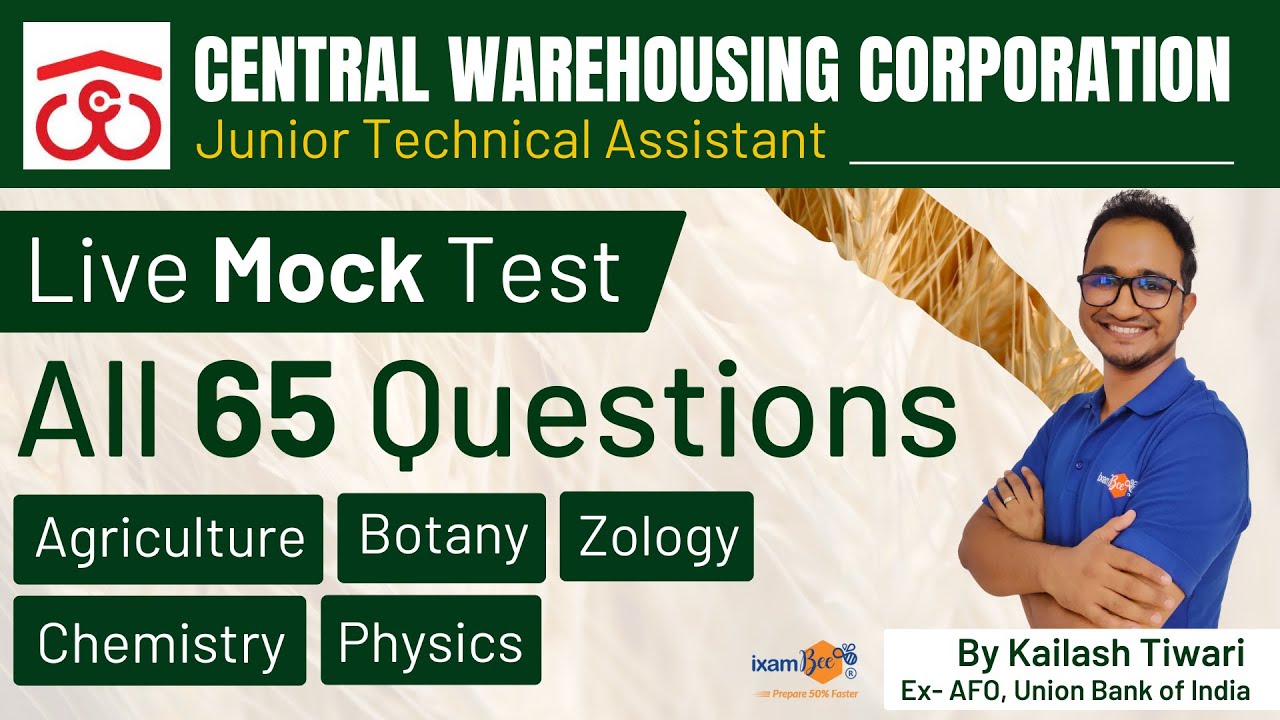 CWC 2023 || Live Mock Test || 65 Questions || Professional Knowledge ...