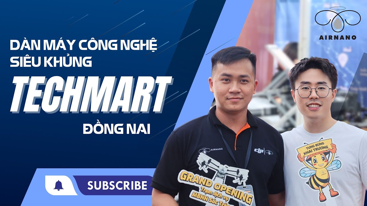 Hội tụ dàn MÁY BAY SIÊU KHỦNG tại TECHMART ĐỒNG NAI 2023 - YouTube