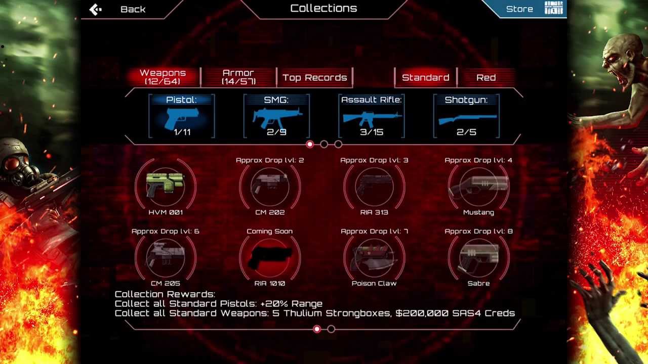 SAS 4 Mobile 1.4 Update - NEW WEAPONS AND ARMOUR! - YouTube