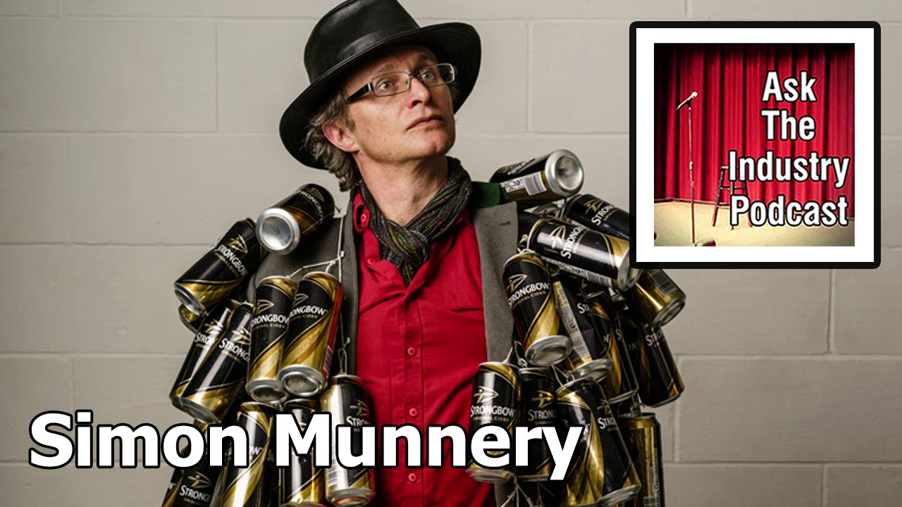 EP120 - Simon Munnery - character comedy and the value of DIY props - YouTube