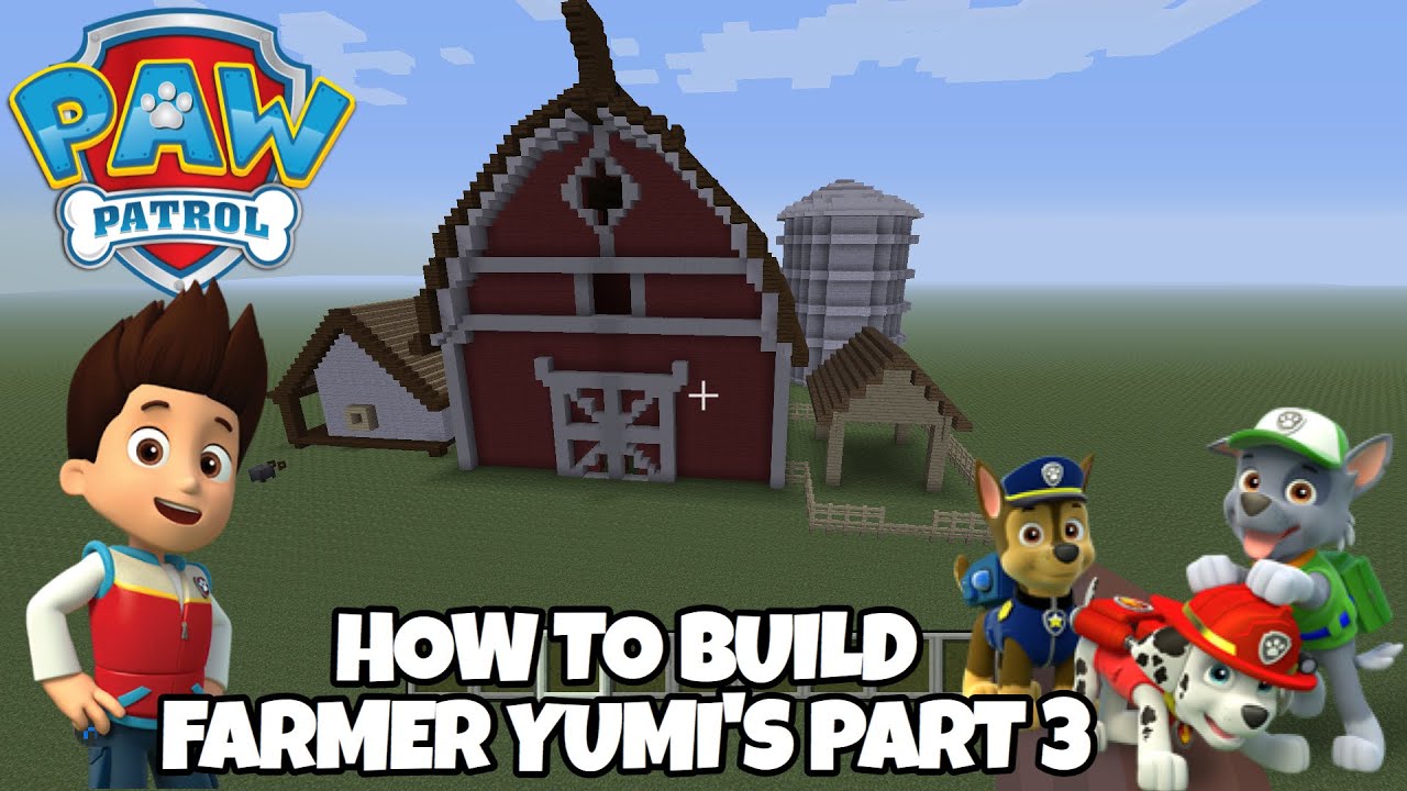 Minecraft Tutorial - How To Build Yumi Farm Part 3 - YouTube