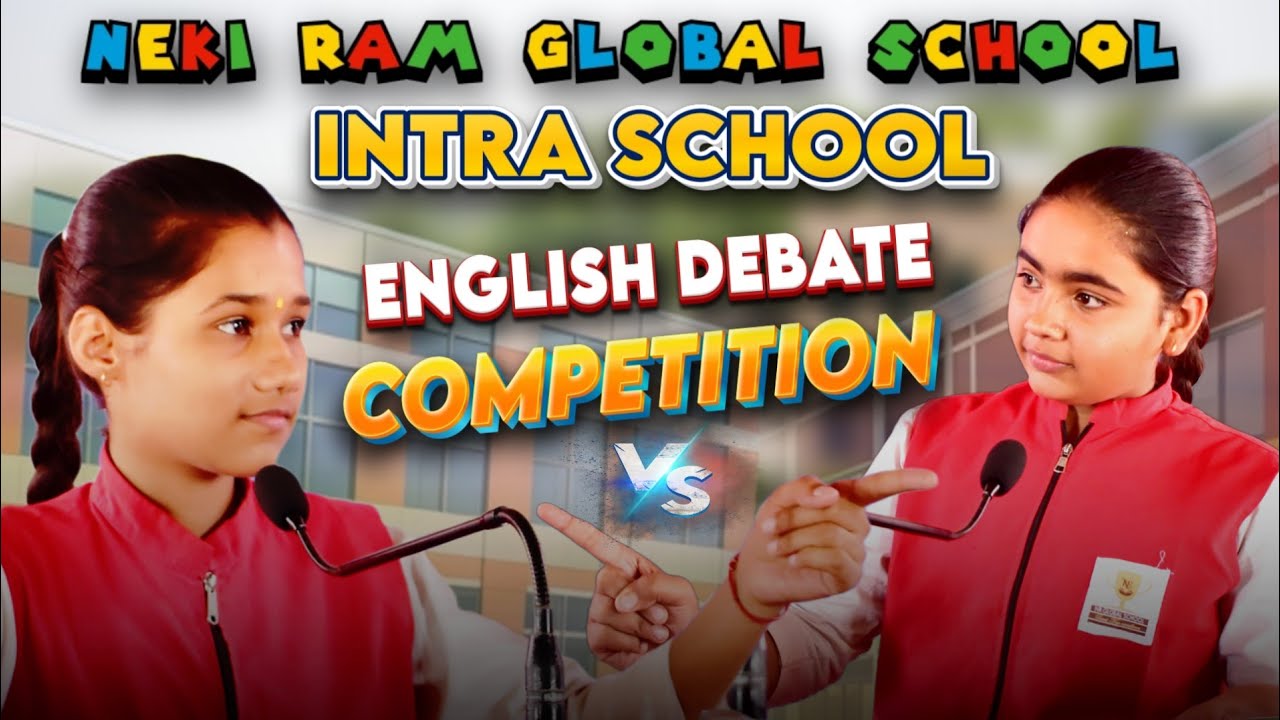 Part 1 :- Intra School English Debate Competition - YouTube