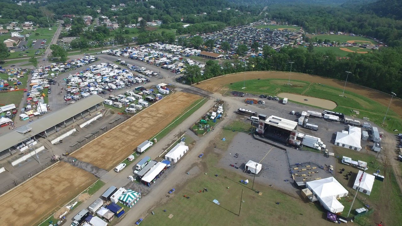 DJI Inspire 1 Drone at DelFest Music Festival 2016 Allegany Co ...