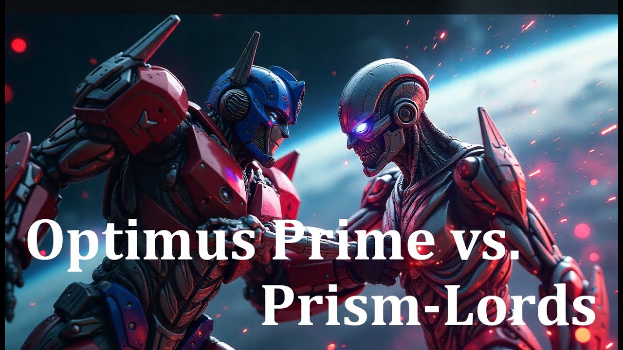 Optimus Prime SHATTERS The Prism-Lords! Epic Zero-G Space Battle ...