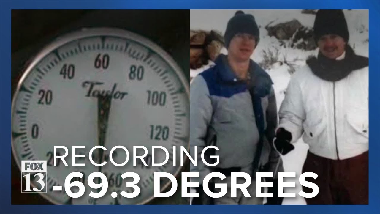 Man reflects on recording all-time Utah low temperature in 1985 - YouTube