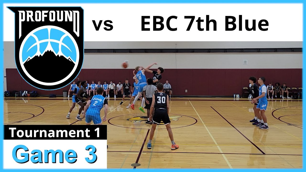 ProFound vs EBC 7th Blue | 7/16/2023 | Game 3 - YouTube