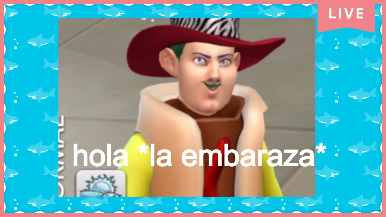 【Los Sims 4】Vtuber juega los sims y embaraza a todos - YouTube