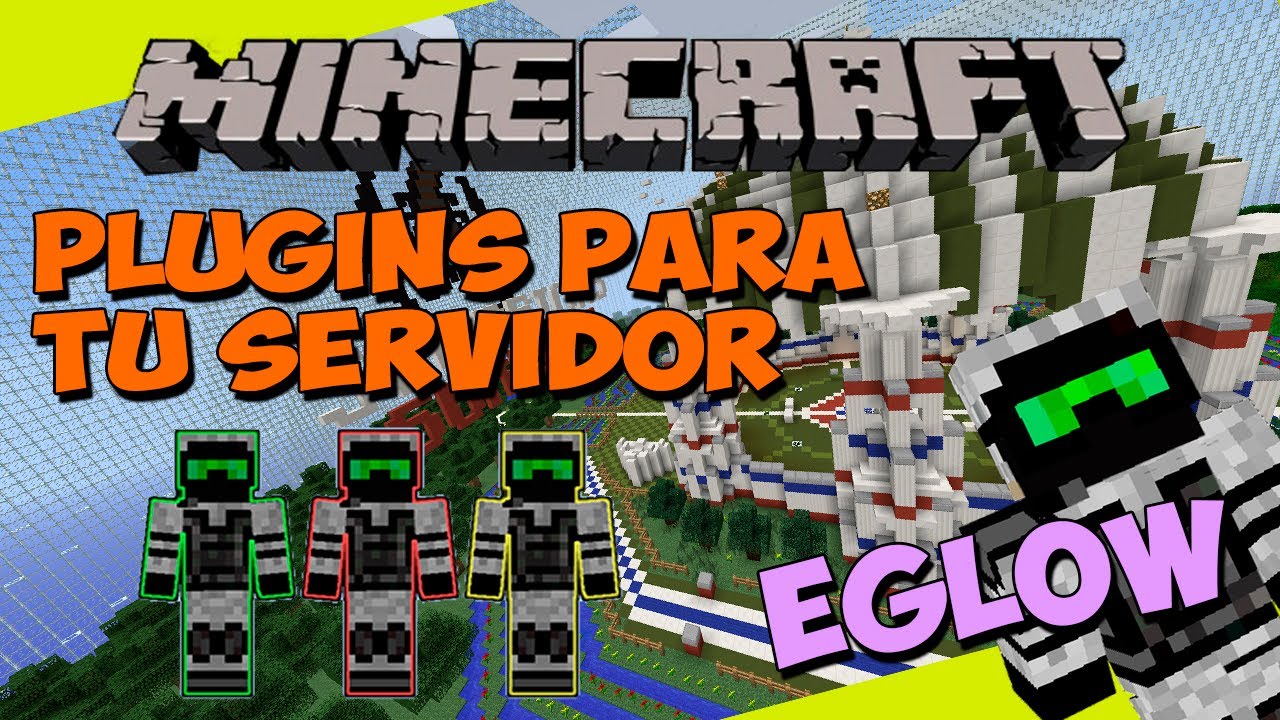 PLUGINS para tu SERVIDOR de Minecraft - EGLOW (Auras de Colores para ...