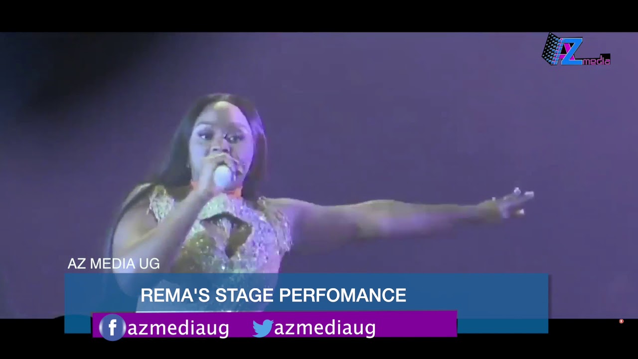 REMA'S FULL STAGE PERFOMANCE - YouTube