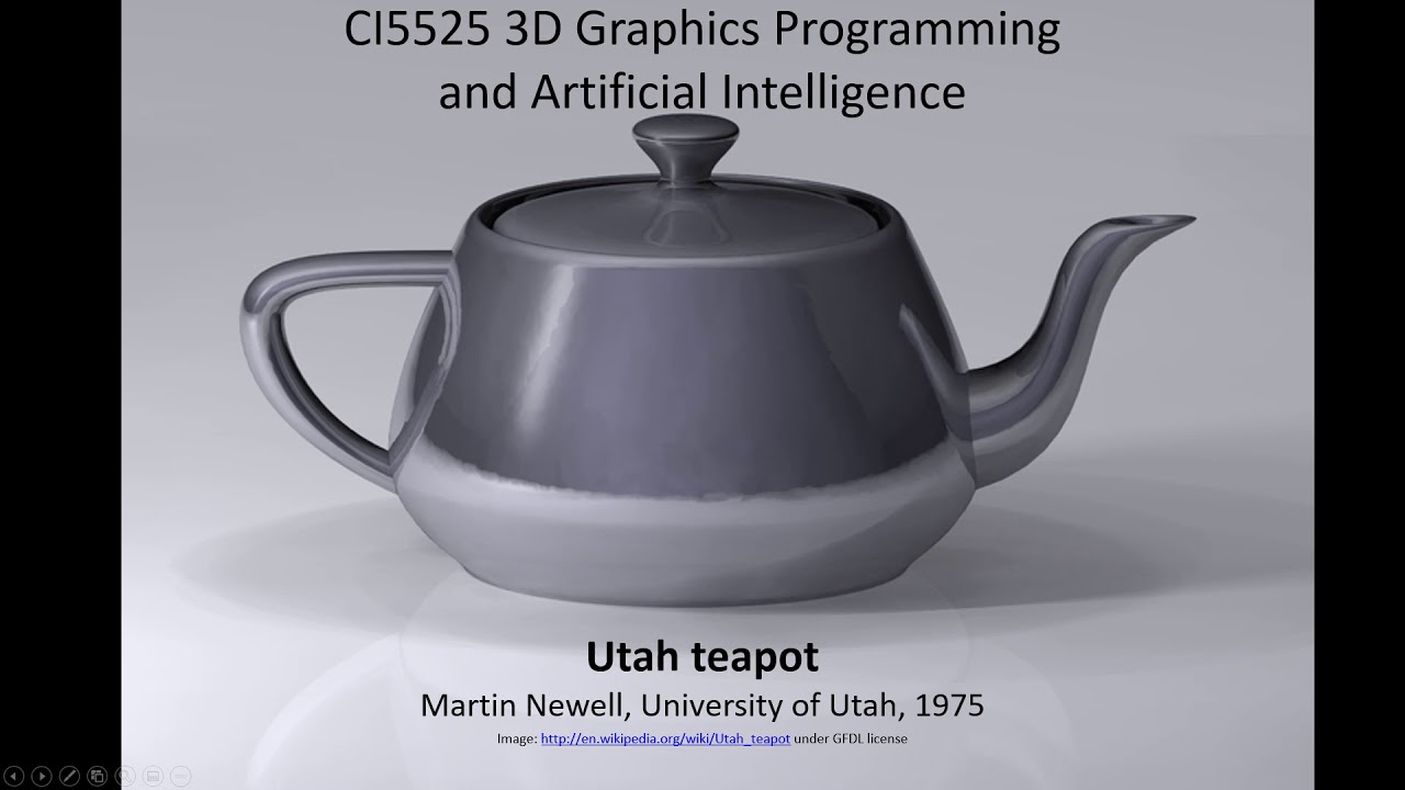 Your First OpenGL Project: A Story of Utah Teapot - YouTube