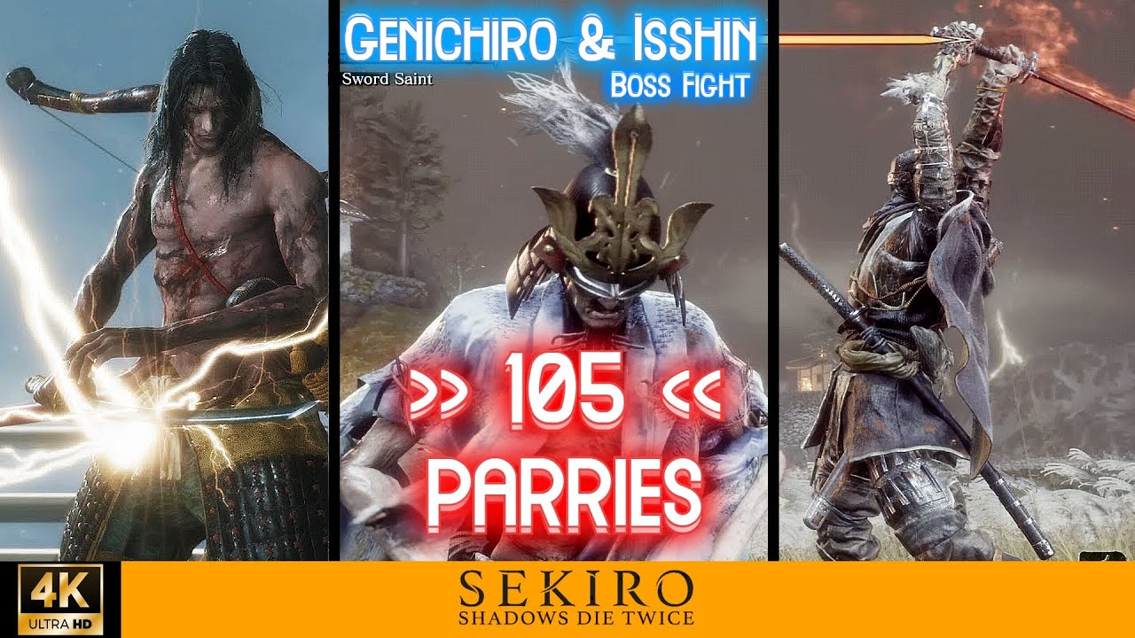 Sekiro | Genichiro & Isshin | The hardest Final Boss By From Software ...