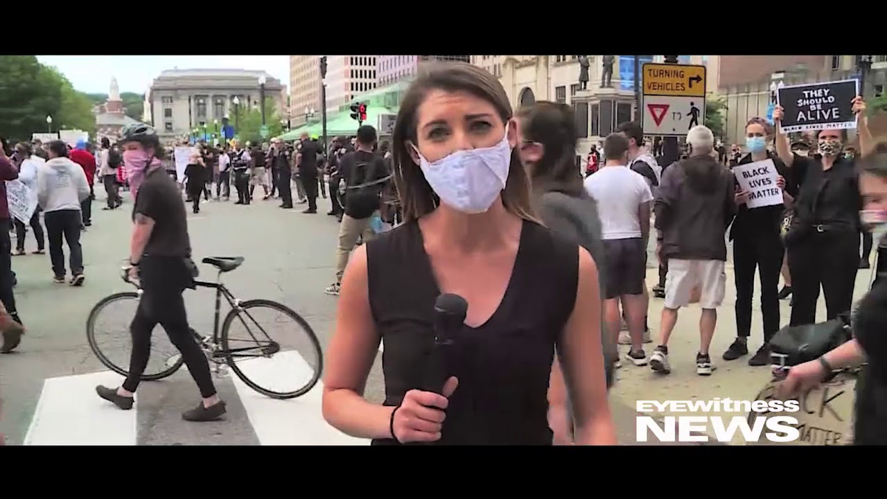 Protest Coverage on WPRI 12 - YouTube
