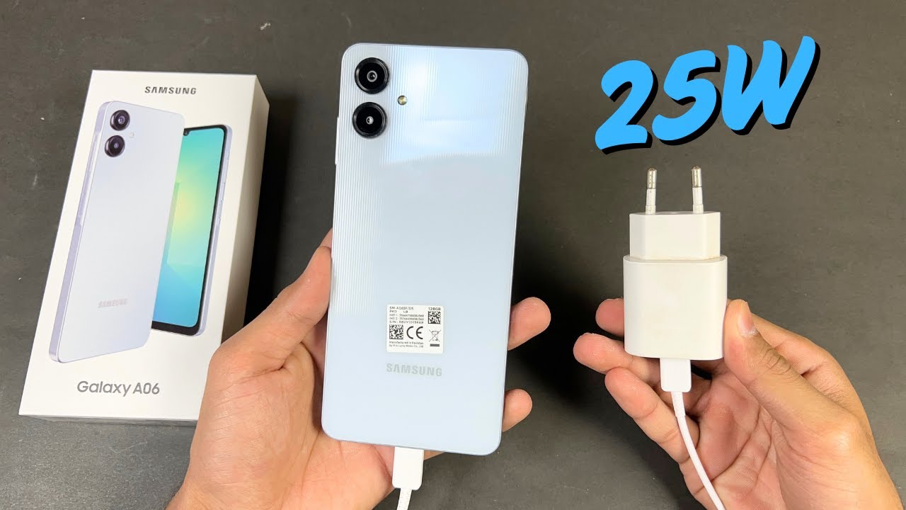 Samsung Galaxy A06 - Battery Charging Test! - YouTube