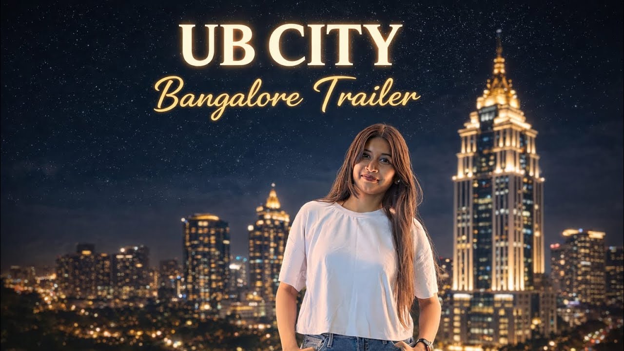 UB City Bangalore Glimpse | City lights, vibes and friends - YouTube