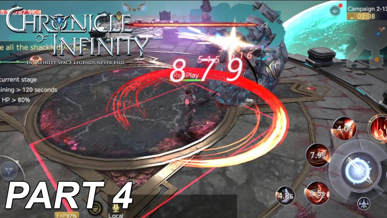 CHRONICLE OF INFINITY Walkthrough Gameplay [Android] - Part 4 - YouTube