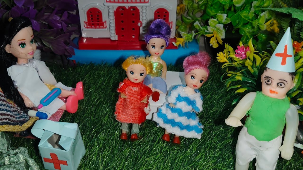 The Dolls Diary/Episode-34/Village Barbie Doll All Day Routine/Bed Time ...
