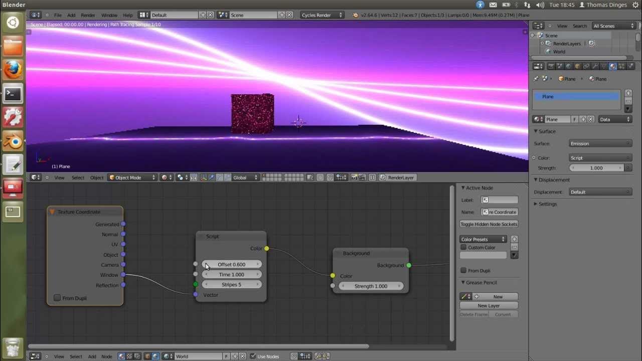 OSL workflow in Cycles - YouTube