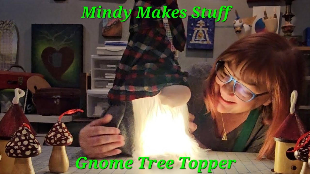 DIY Gnome Tree Topper - YouTube