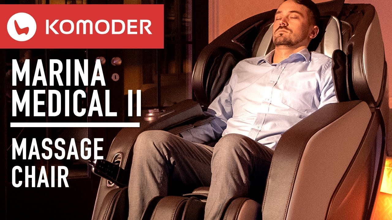 KOMODER MARINA MEDICAL II Massage Chair - YouTube
