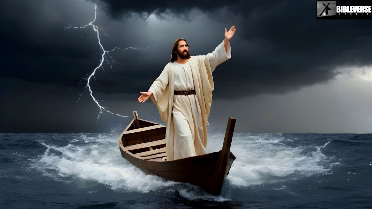 Rain Sounds Meditation with Jesus | Relax and Sleep Instantly Within 5 ...