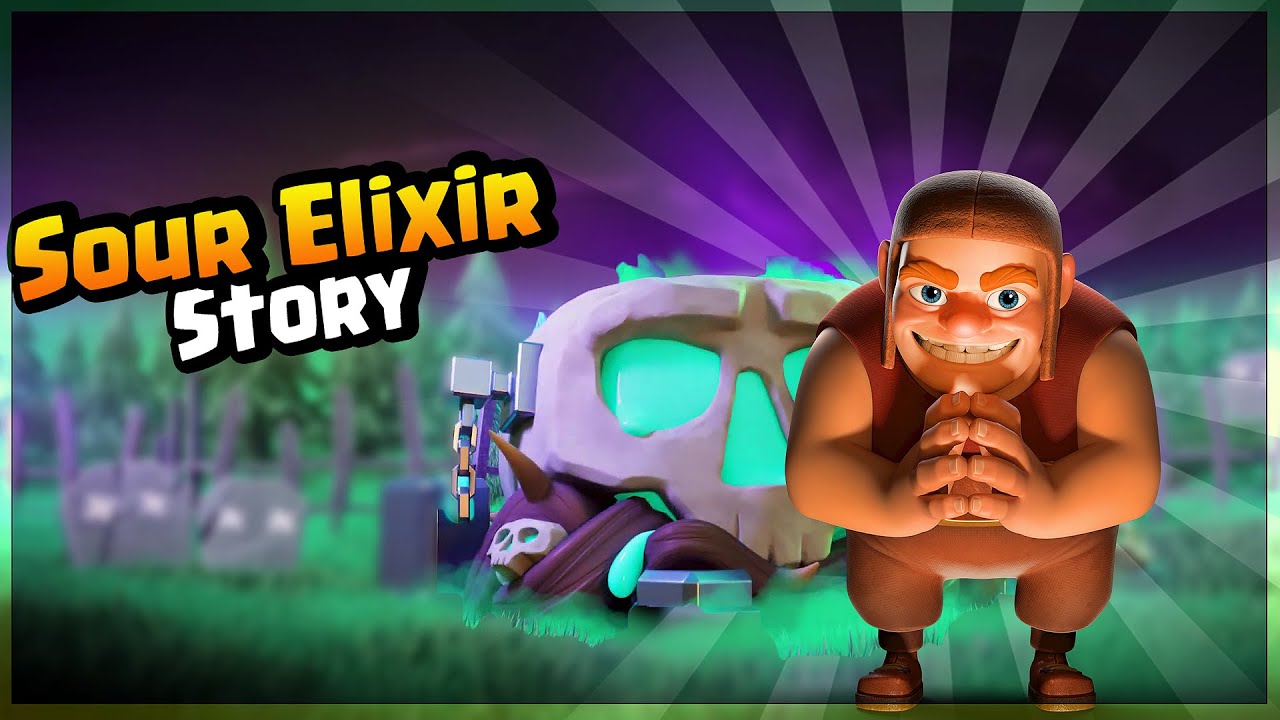 What Sour Elixir and Reason behind builders Madness in HINDI | Clash of Clans - YouTube