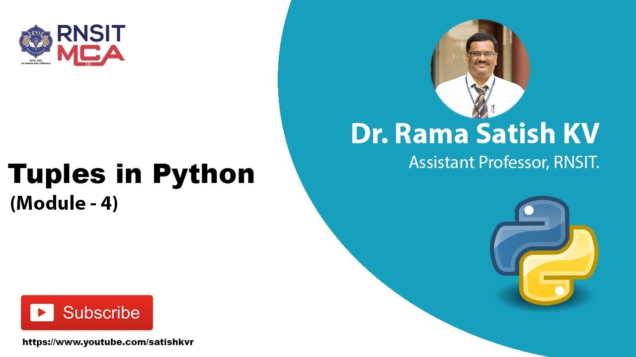Nov 20 2020: Tuples in Python - YouTube