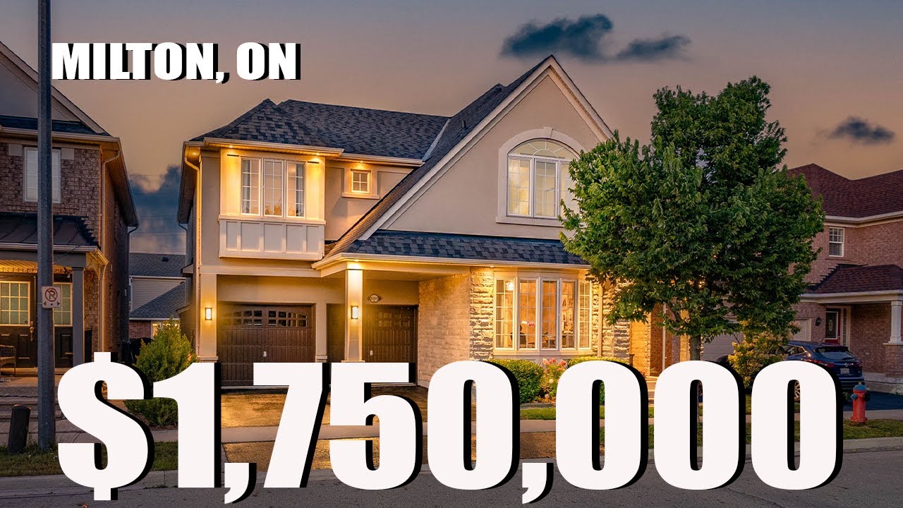 Touring a Stunning Milton Family Home For Sale!! - YouTube