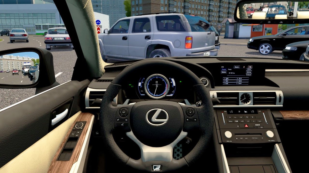 City Car Driving - Lexus IS 350 F-Sport 2014 [Steering Wheel Gameplay ...