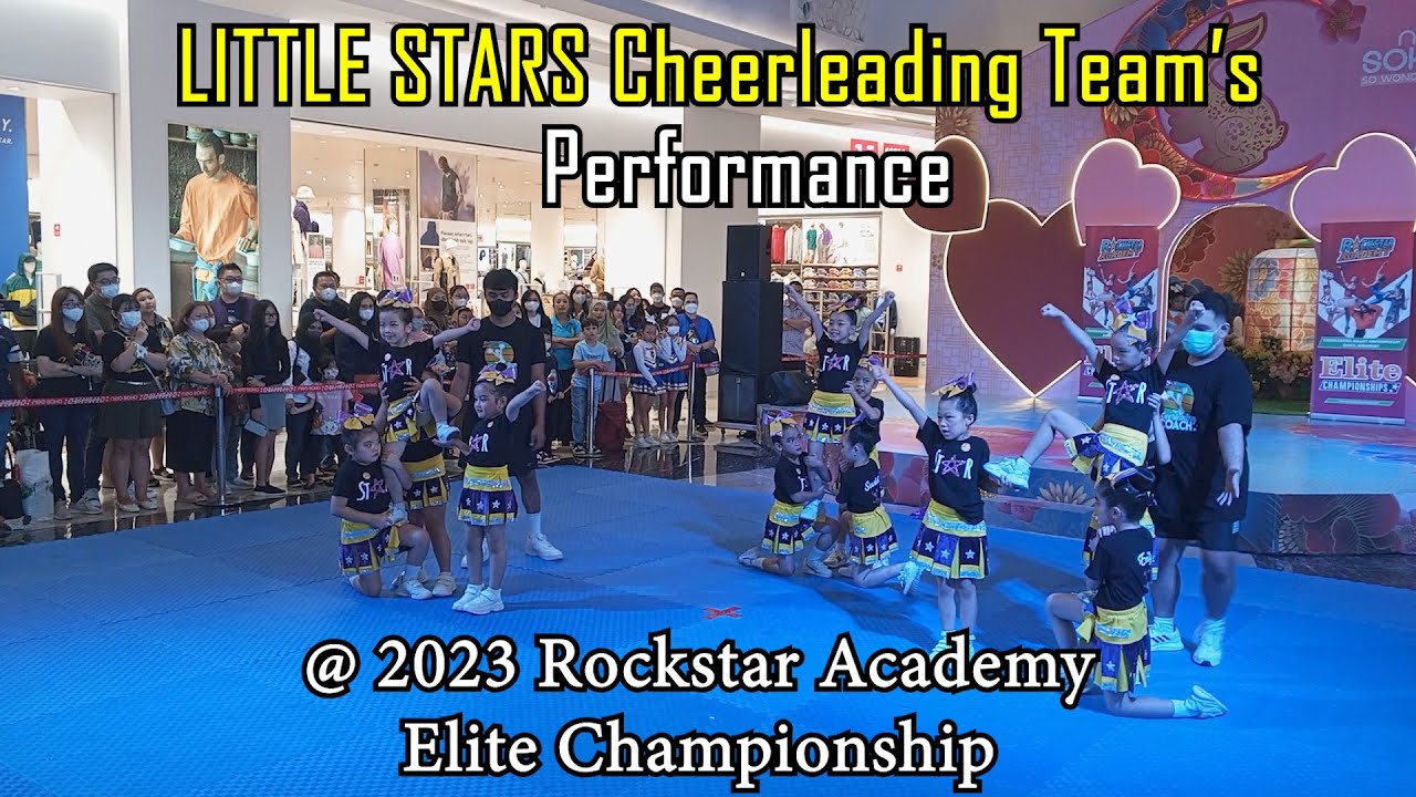"LITTLE STARS" Cheerleading Team's Performance At The 2023 Rockstar ...