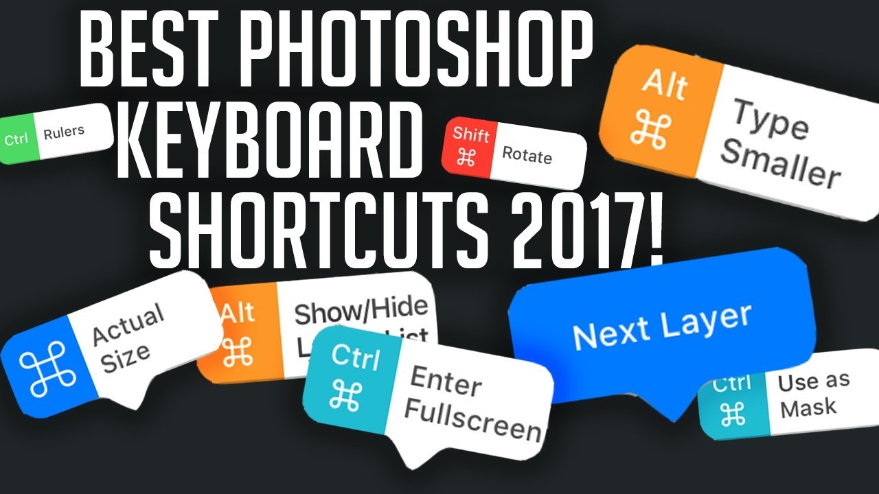 Best Photoshop Shortcuts 2017 (PS CC 2017) - YouTube