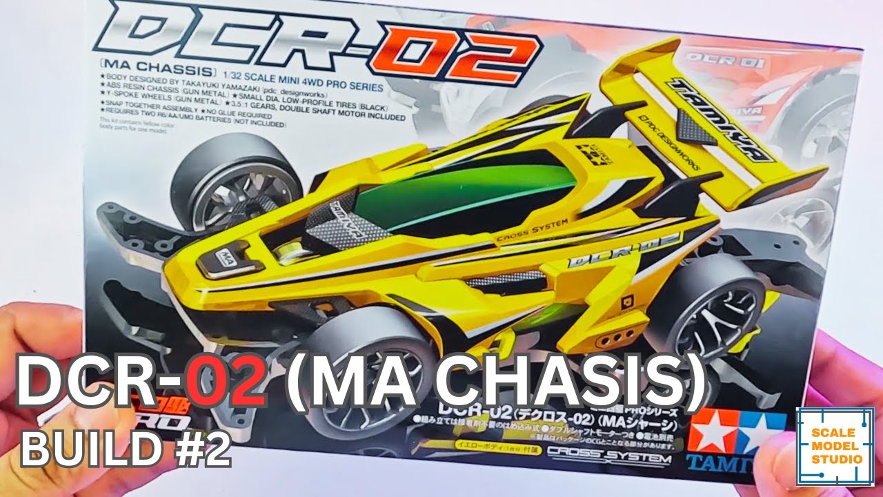 Build #2 | How to build DCR-02 Tamiya Mini4wd (Out of the Box build) #tamiya #mini4wd #toys ...