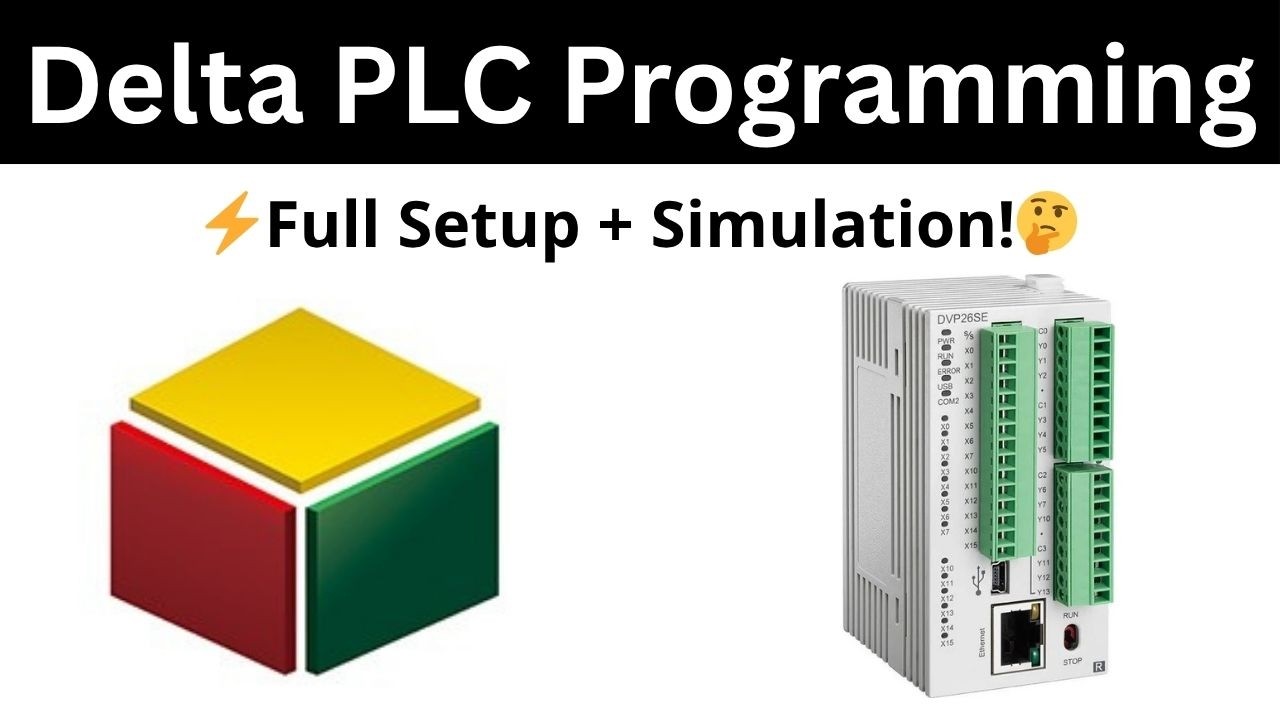 Delta PLC Software & Simulator Full Tutorial | Programming & Simulation ...