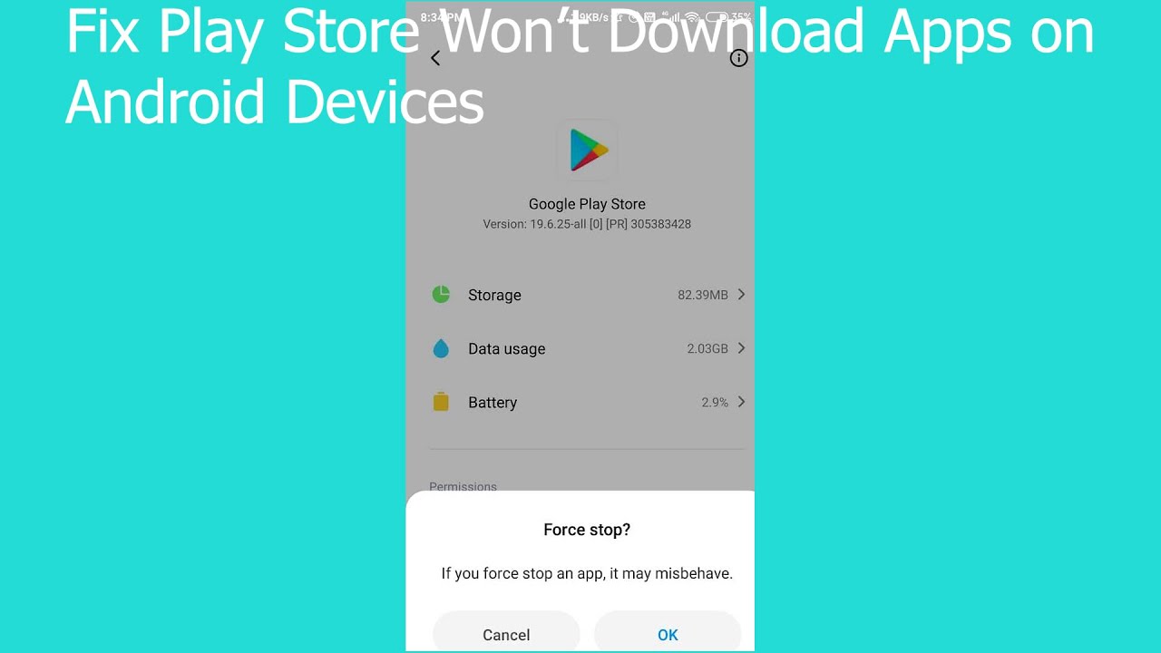 Fix Play Store Won’t Download Apps on Android Devices - YouTube