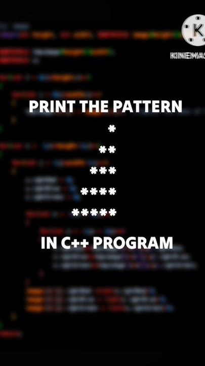 Print The Pattern In C Programming Coding Code Pattern Cplusplus Shorts Short Youtube 