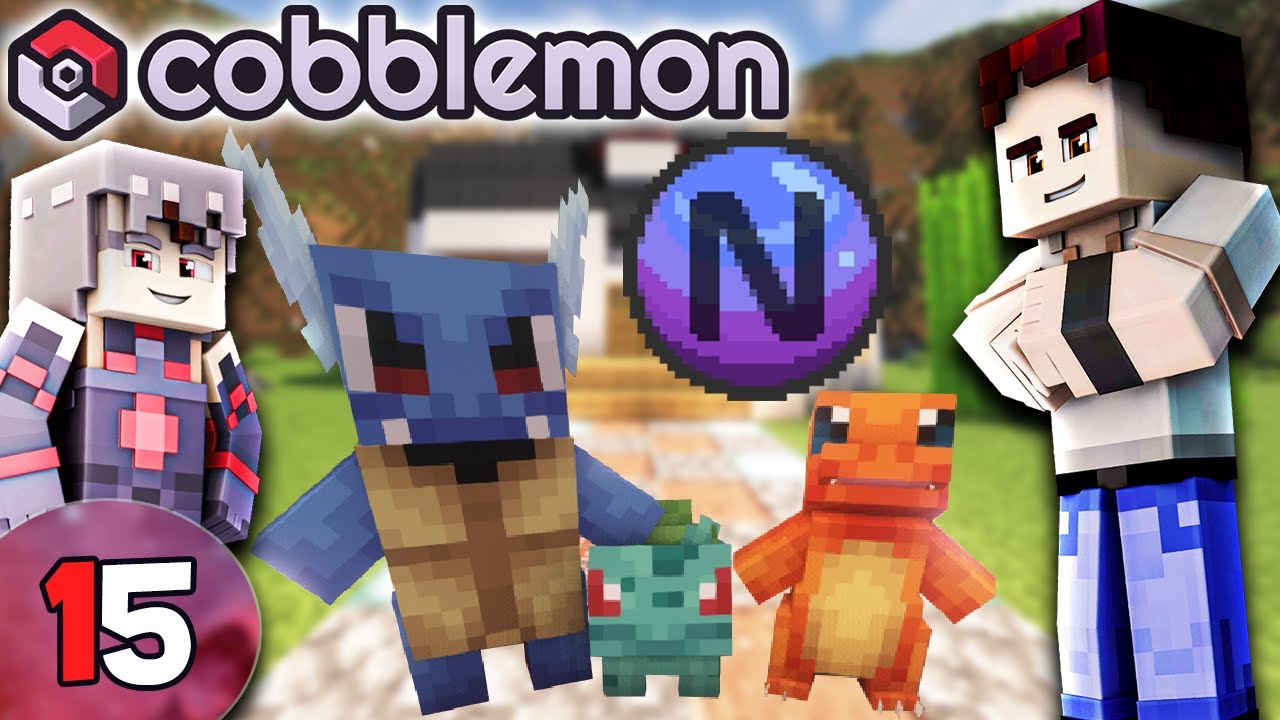 AVOIR LES STARTERS DE LA 1G + 5 EME BADGE avec @DrNossTV ! / Minecraft ...