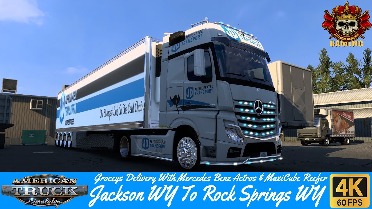 ATS - Grocerys Delivery - Jackson WY To Rock Springs WY - Mercedes Benz ...