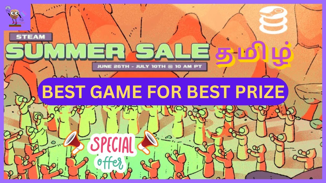 Steam Summer Sale 💜 Best Game for Best Prize || PORI URUNDAI GAMING 💜 ...