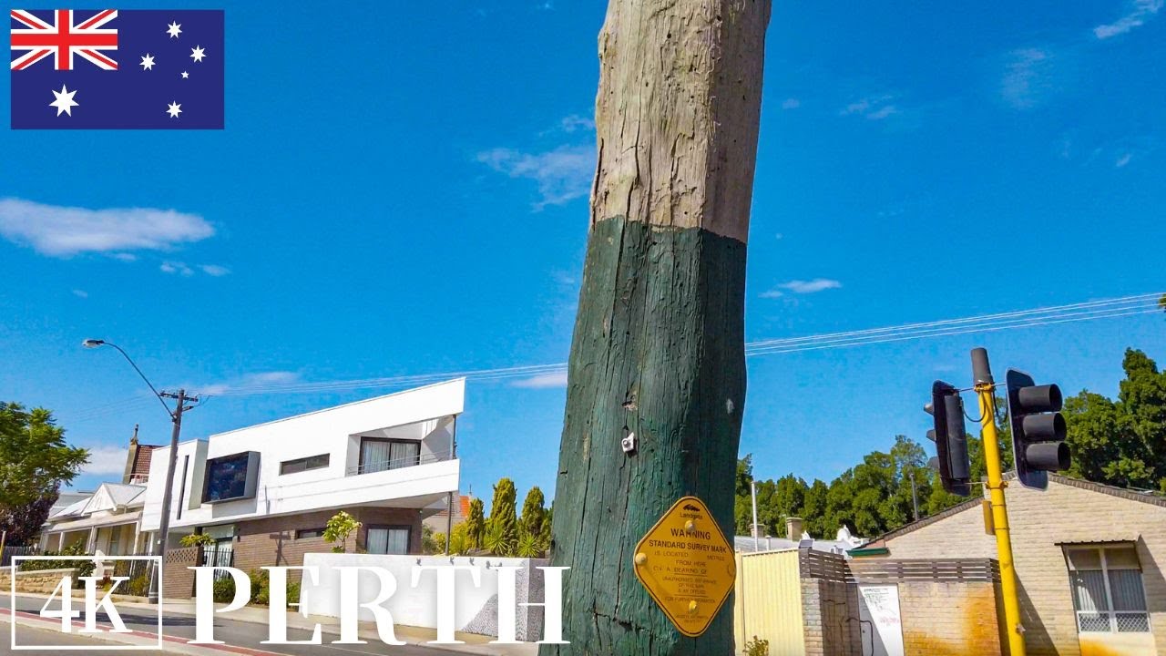 Local Daily Morning Neighborhood 4K Walking Tour in Perth, Western ...