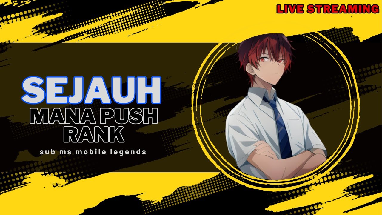 LIVE STREAMING PUSH MMR HANABI SOLO RANK MOBILE LEGENDS - YouTube